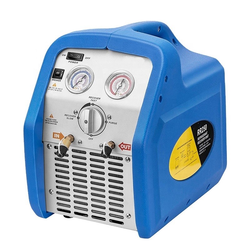 RR250 car ac recovery machine refrigerant recovery unit CFC,HCFC,HFC ...