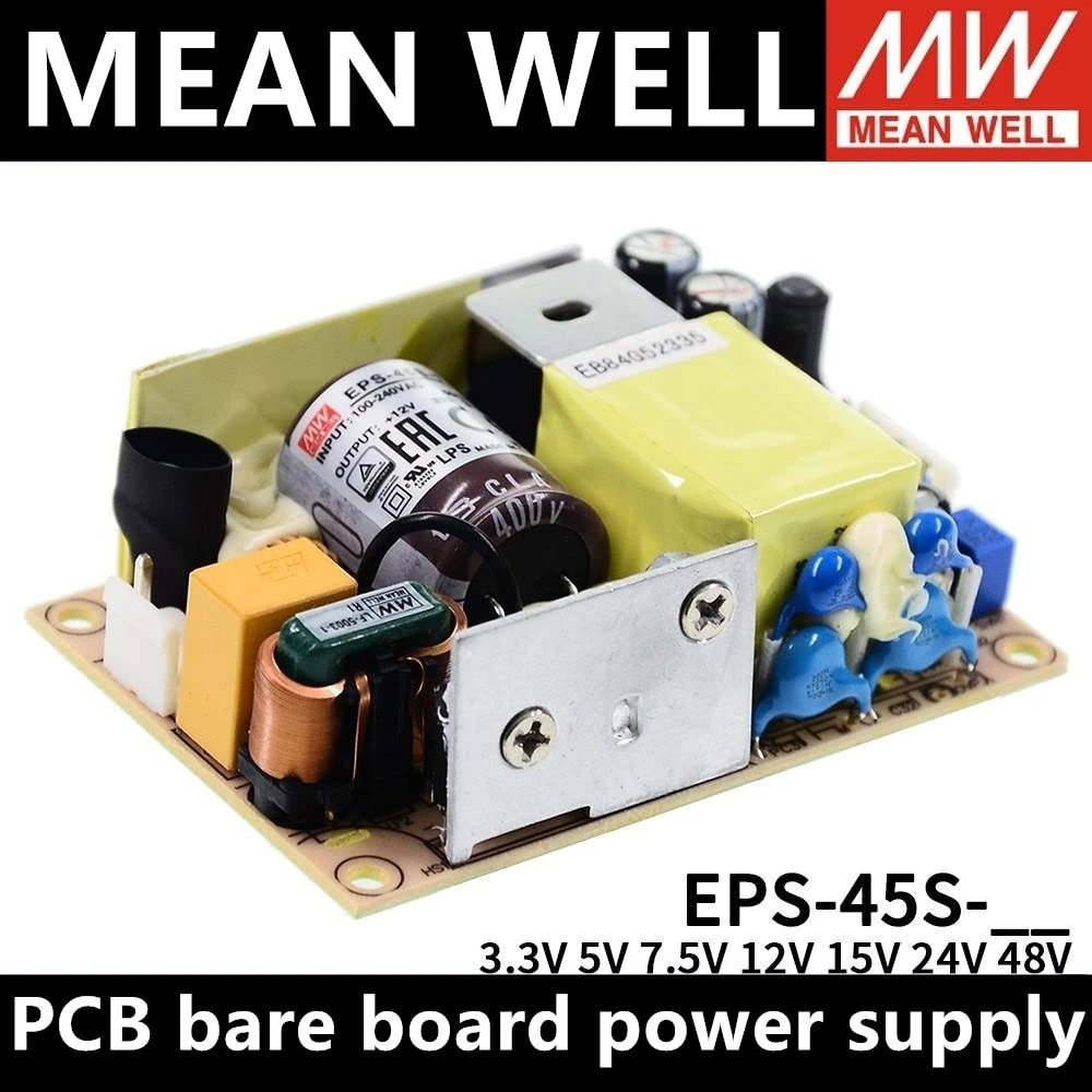 MEAN WELL EPS-45S-5 EPS-45S-12 EPS-45S-24 Circuit Board PCB power unit ...
