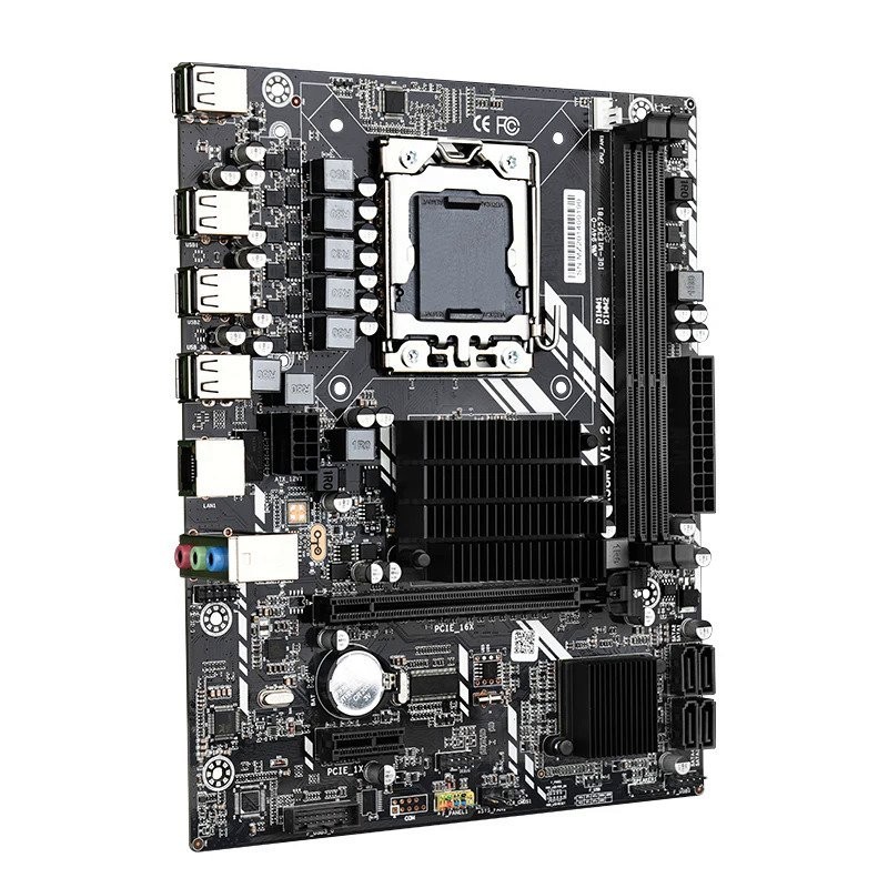 XH2G Brand New X58 M 2.0 Motherboard LGA 1366 MATX DDR3 Max Ram 32GB ...