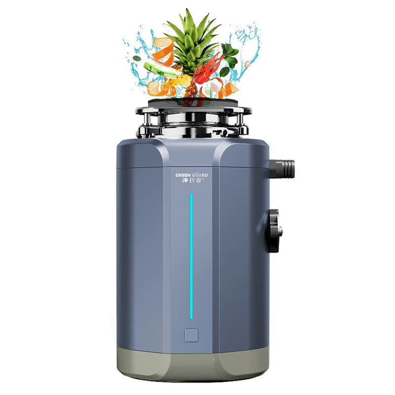 Compact 1.2HP Kitchen Food Waste Disposer H9 900W Composting Machine ...
