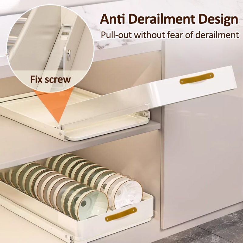 2024.seckill.COD Sliding Plates Rack Pullout 304 Cashmere ...