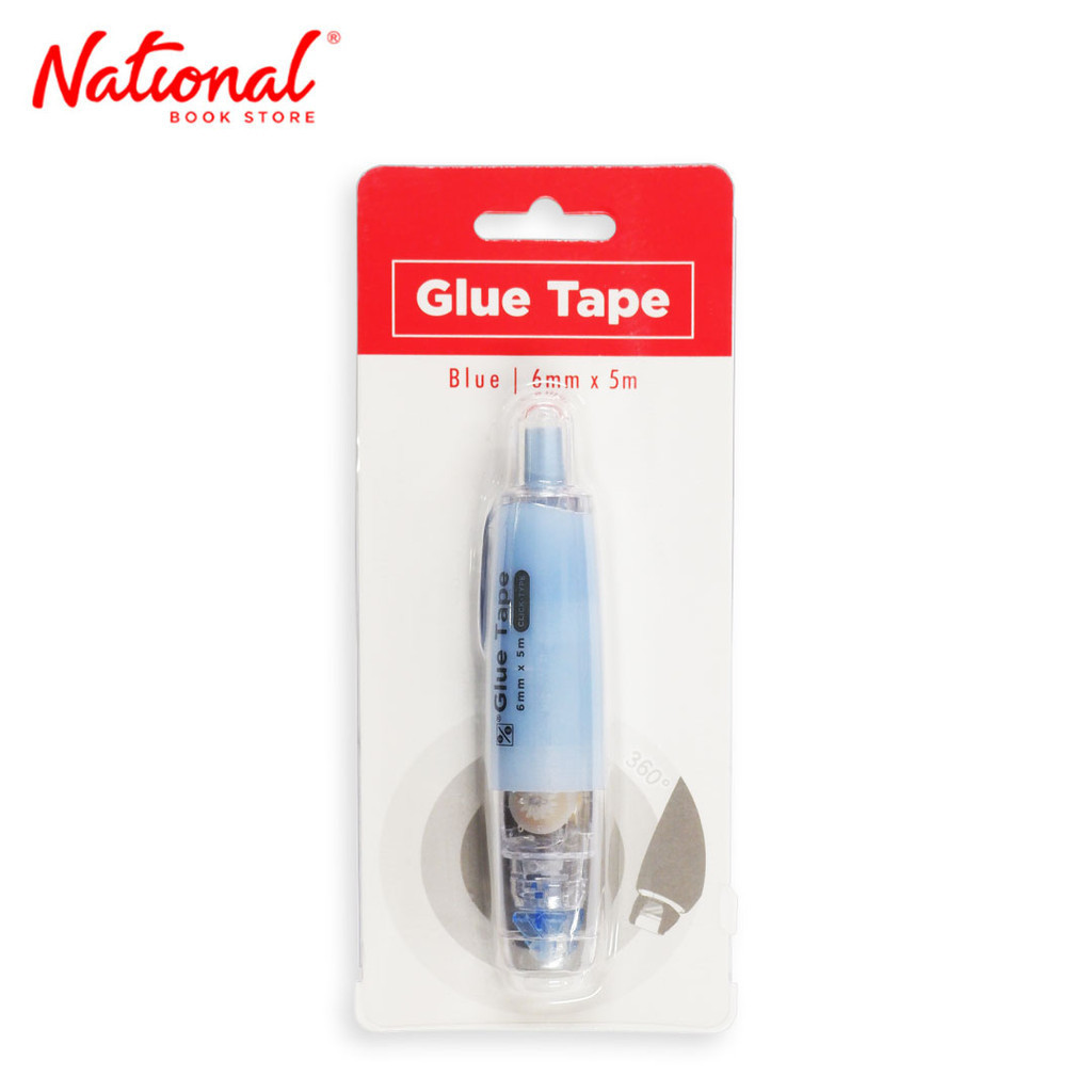 Best Buy Refillable Glue Tape Retractable 360 Design 6mmx5m | Shopee ...