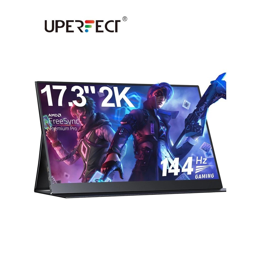 UPERFECT UXbox P117 Gaming Monitor 2K 144hz Portable Extend Screen ...