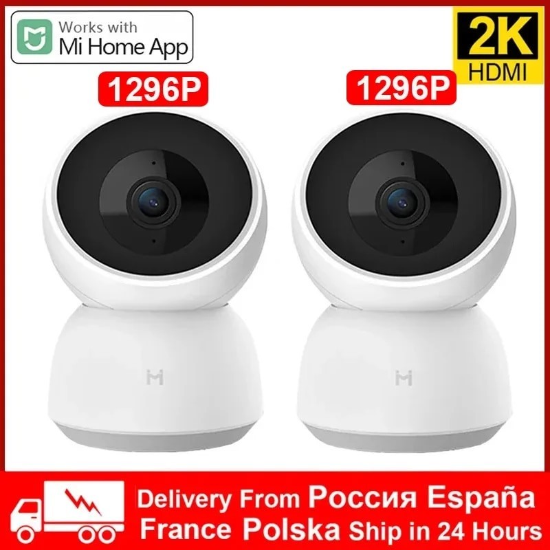 Original Smart Camera 2K 1296P HD 360 Angle WiFi Night Vision Webcam Video IP Camera Baby ...