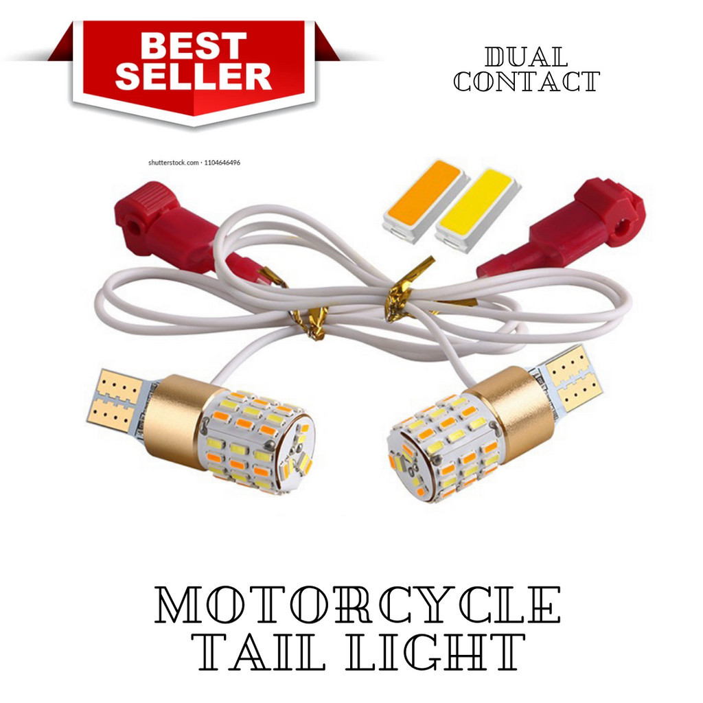 YAMAHA MIO GRAVIS MOTORCYCLE TAIL LIGHT TR1 DUAL CONTACT PARK LIGHT ...