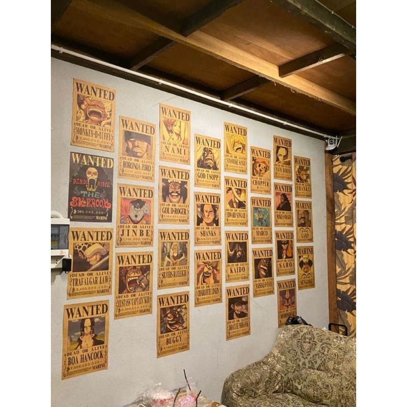 One piece poster picture frame wall decor / sintra board tile wall ...