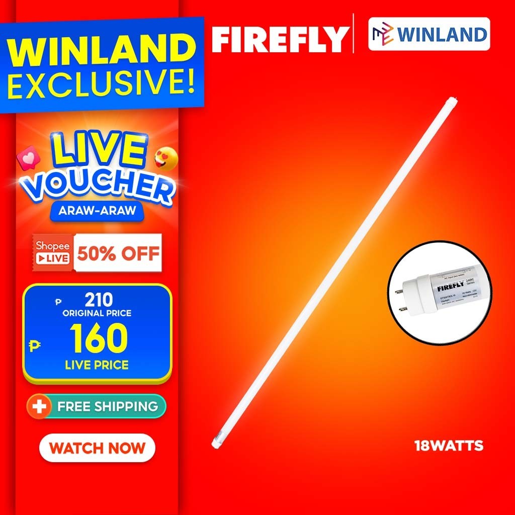 Firefly by Winland T8 Tube-Double-Ended (18W / 220-240V) Daylight ...