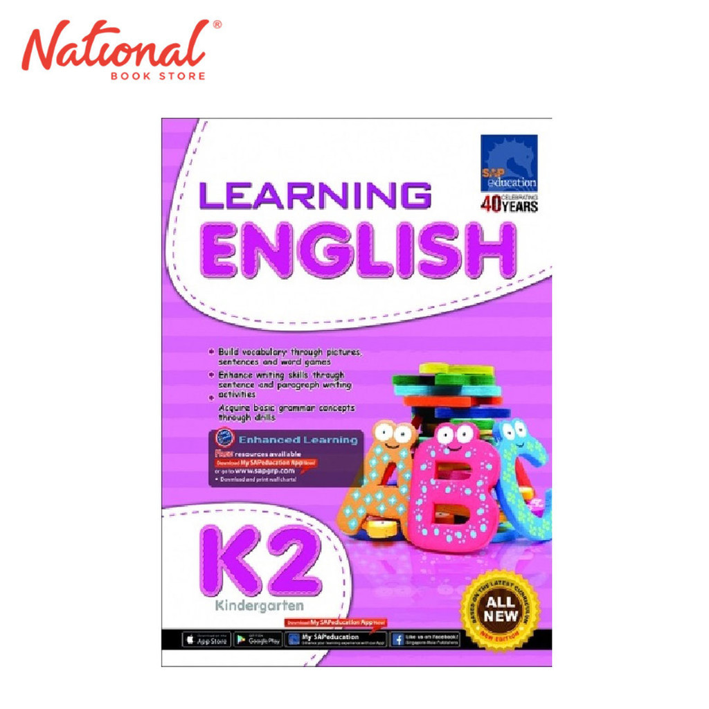Learning English Kindergarten 2 by S. James - Trade Paperback - Reading ...