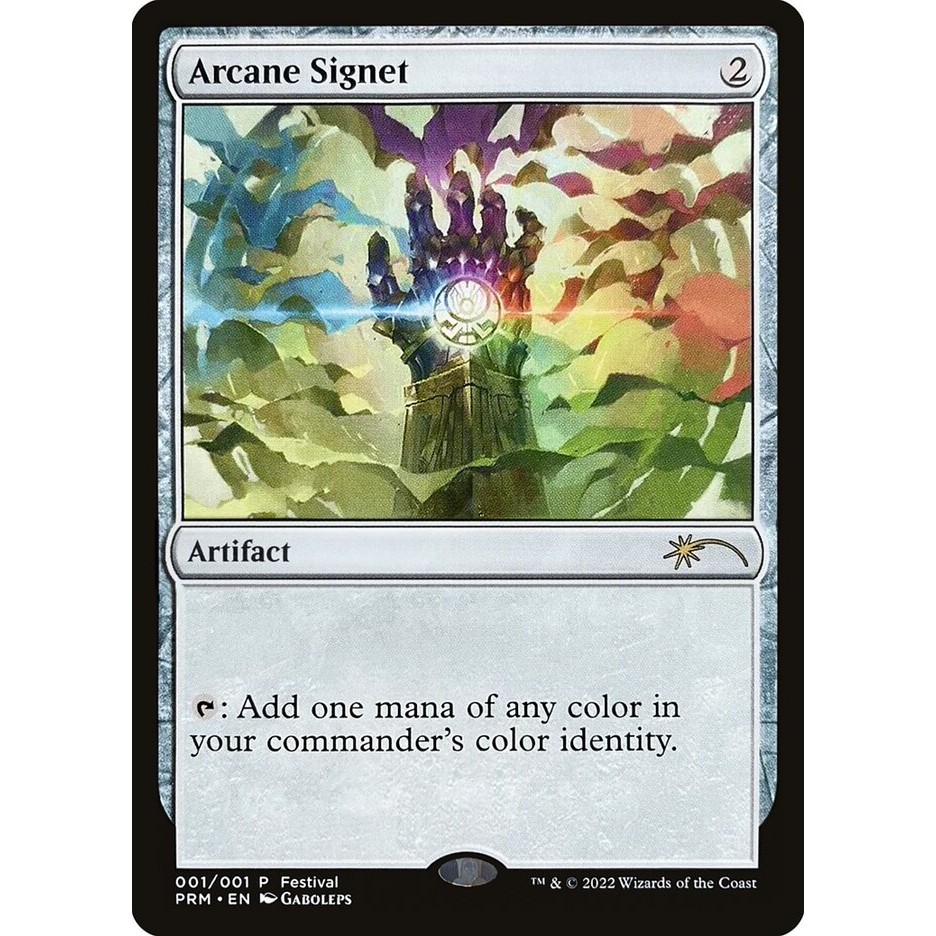 MTG Proxy Card - Arcane Signet | 30th Anniversary Play Promos (P30A ...