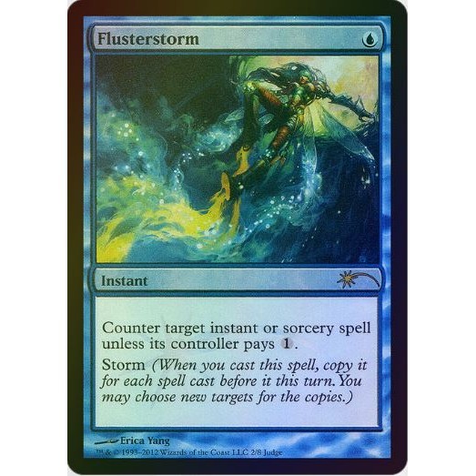MTG Proxy Card - Flusterstorm (Foil) | Judge Gift Cards 2012 (J12) | Shopee Philippines