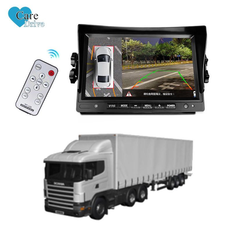 CareDrive 7 Inch 4CH SD MDVR 1080P 4G GPS Wifi Optional Bus Truck ...