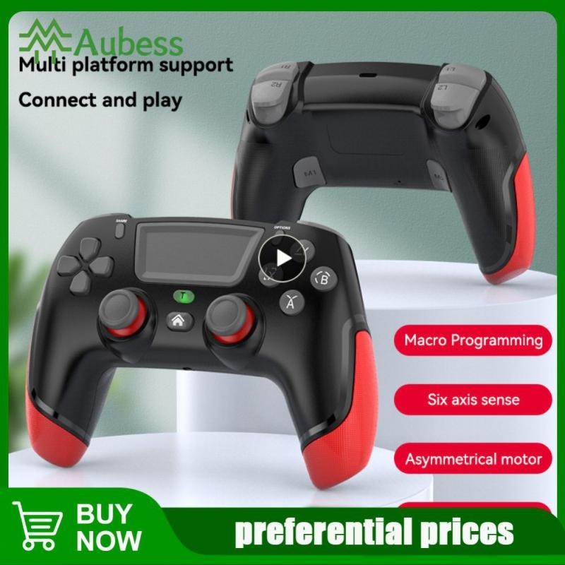Elite Wireless Game Controller for Slim/ Dual Vibration Gamepad PC USB With Six Axis Gyroscope ...