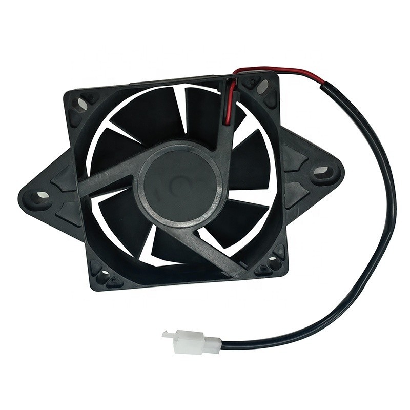 Motorcycle Dc 12 Volt Oil Cooler Electric Radiator Round Cooling System ...
