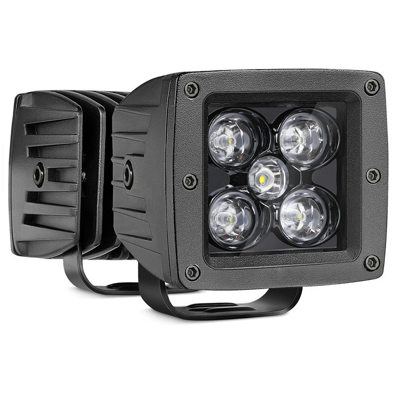 Wind New 50W 3 Inch LED Pod Lights Off Road 3x3 Square Driving Lights ...