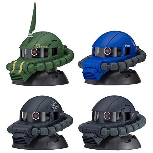 Mobile Suit Gundam EXCEED MODEL ZAKU HEAD4 all 4 types set [Direct from ...