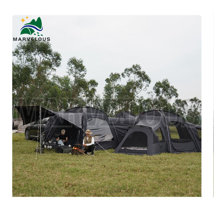 Professional Outdoor Bell Tents Waterproof 4 Season Luxury Camping ...