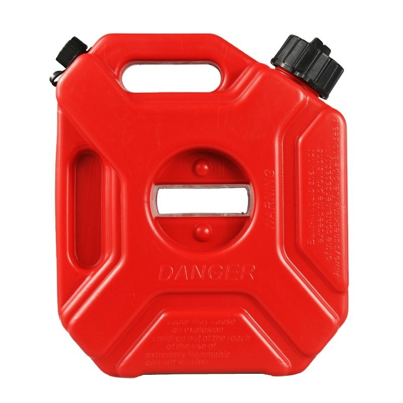 Red Fuel Tank Petrol Cans Barrels Can Gas Spare Container Anti-static ...
