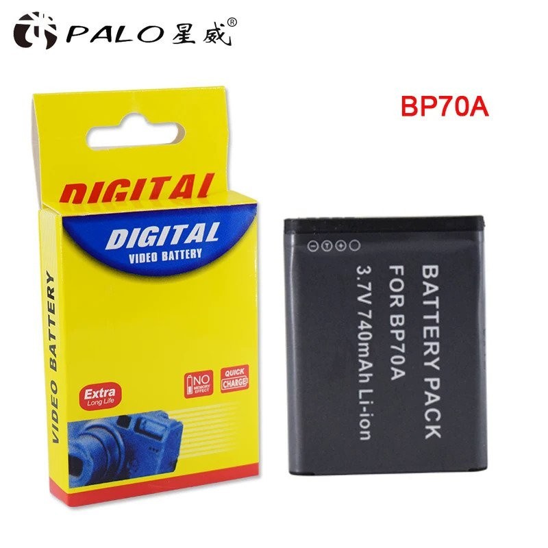 BP-70A BP 70A BP70A rechargeable camera battery 1200mAh for Samsung ...