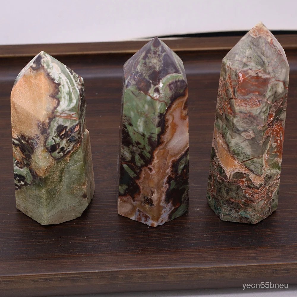 Natural Crystal Stone Rough Mineral Specimen Picasso Gem Crystal Tower ...