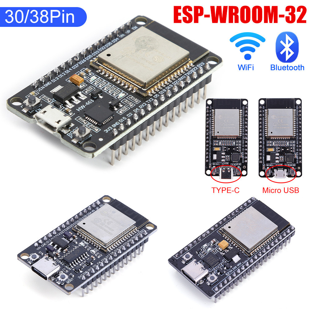 ESP32 Expansion Board ESP-WROOM-32 ESP32-S ESP32 Bluetooth Wifi Dual ...