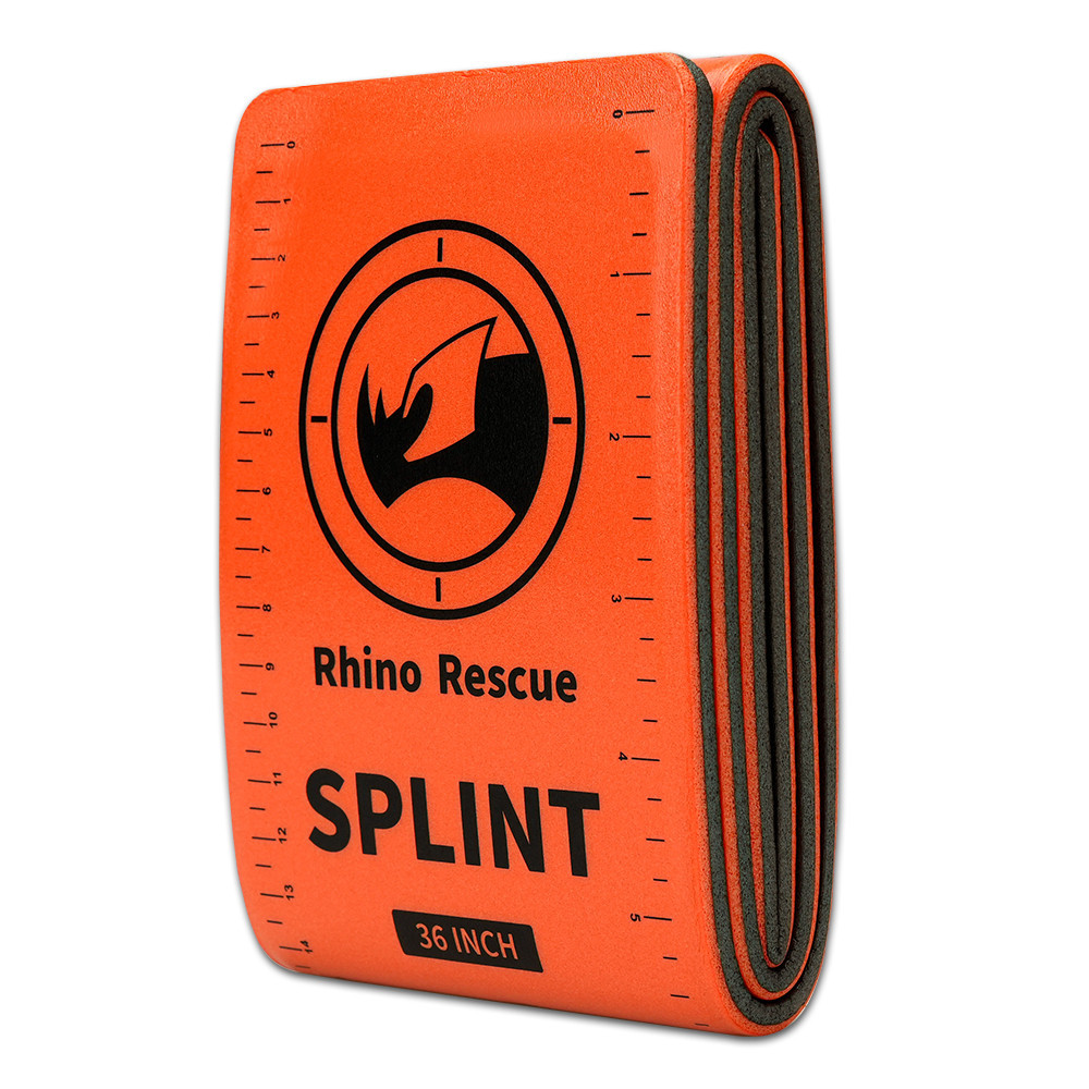 RHINO RESCUE 36 Inch Splint - Lightweight Reusable Combat Splint, First ...
