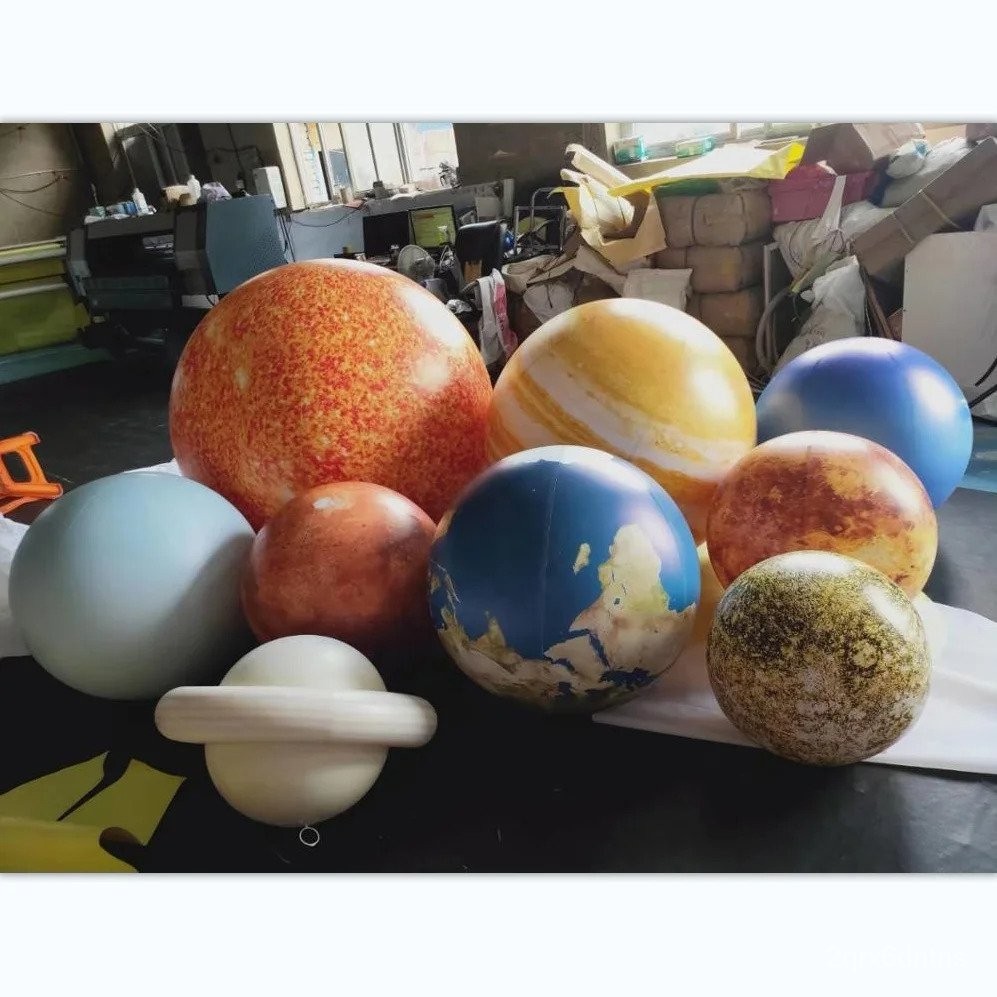 Inflatable Advertising Planets Globe Earth Moon Mars Sun Jupiter Venus ...