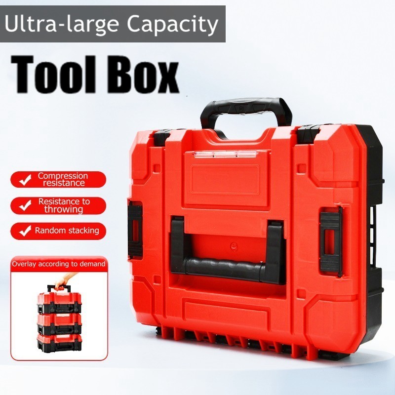 Hardware Toolbox Plastic Thick Composable Suitcase Electrician ...
