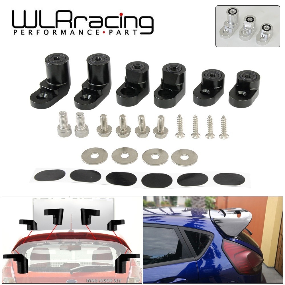 ☁WLR - For 14-on Ford Fiesta ST Billet T-6061 Anodized Aluminum Bolt-on ...