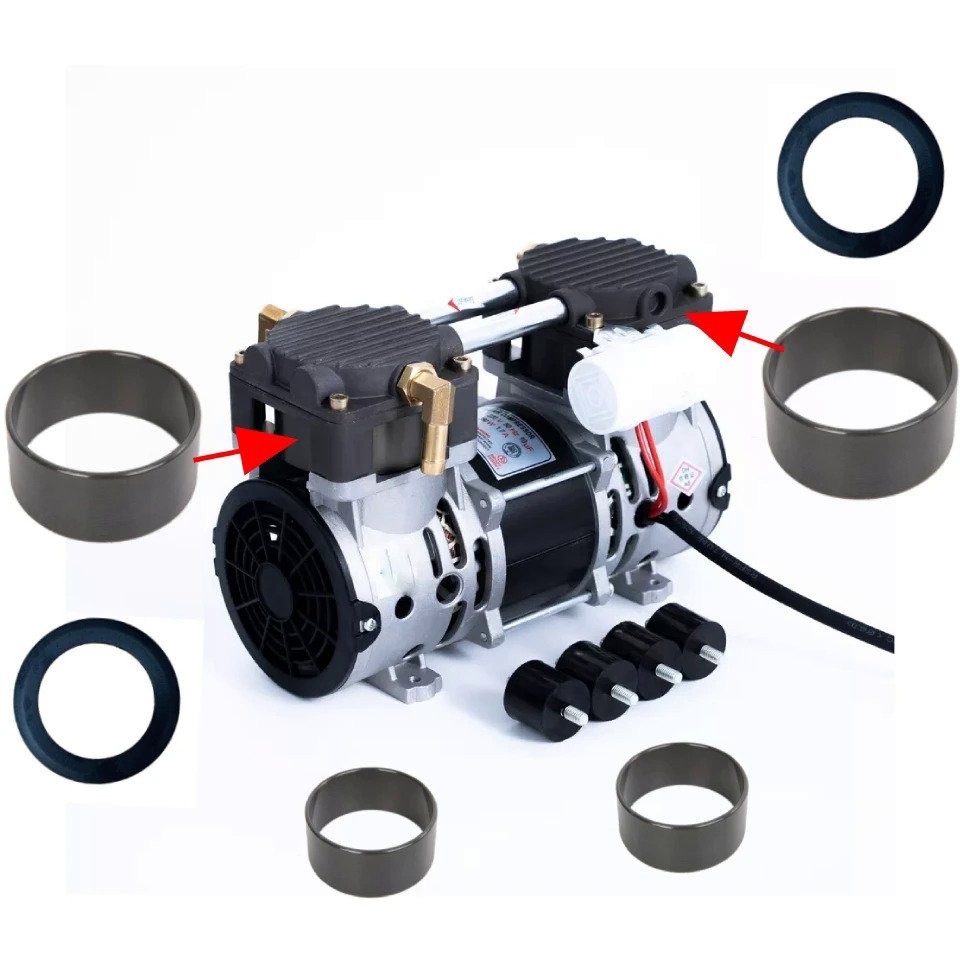 Piston Cylinder Ring Air Compressor And Pump Part Pump Piston Ring ...