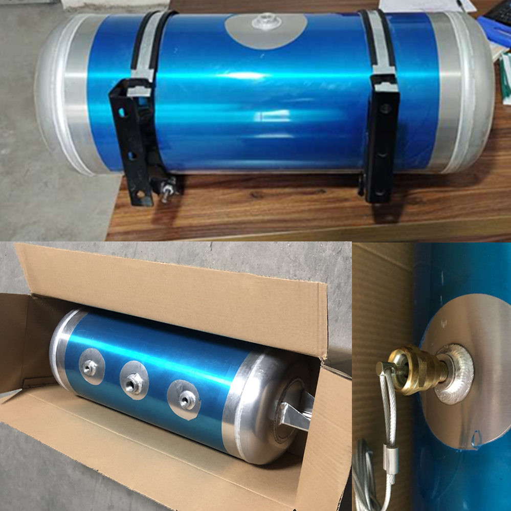 steel aluminum air reservoir tank steel for truck semi-trailer air ...