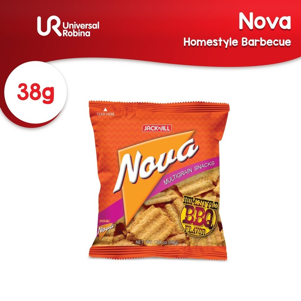Nova Multigrain Snack Homestyle BBQ 38g | Shopee Philippines