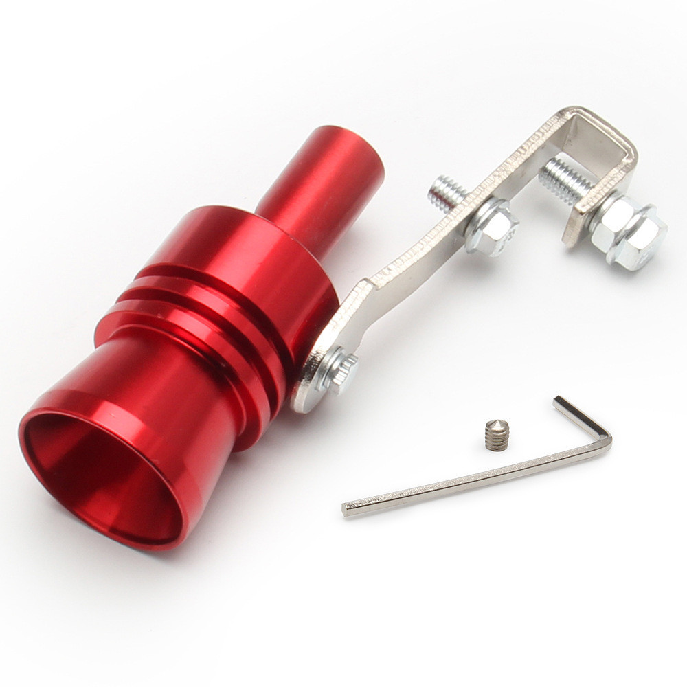 Aluminum Car Turbo Whistle Muffler Pipe Whistle Universal M Size Car ...