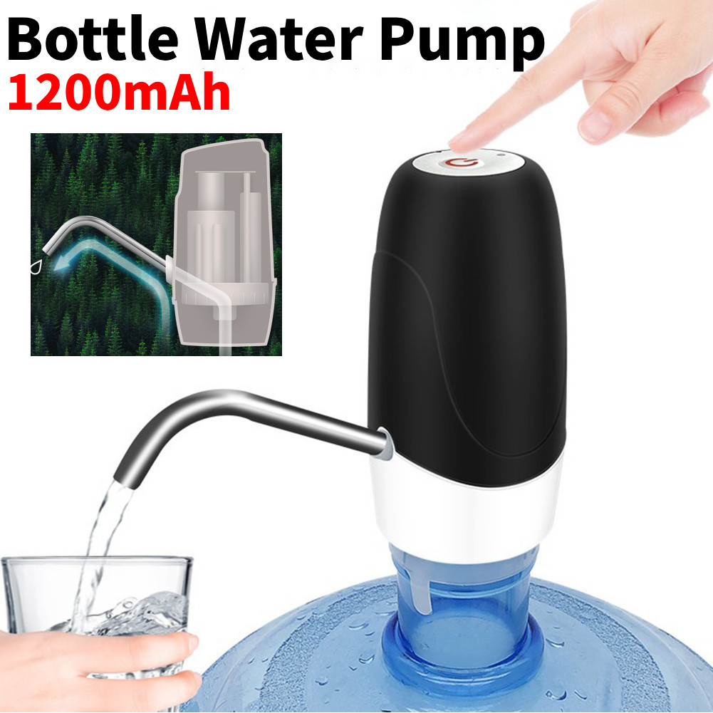 Automatic Electric Bottle Water Pump Dispenser Household Gallon ...