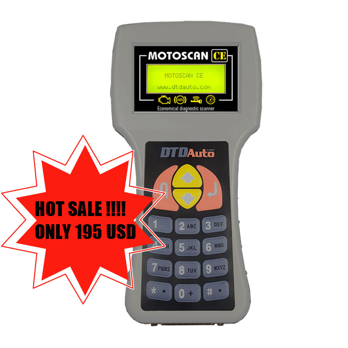 MOTOSCAN CE ECU signal simulator Scan Gauge fault codes Motorcycle ...