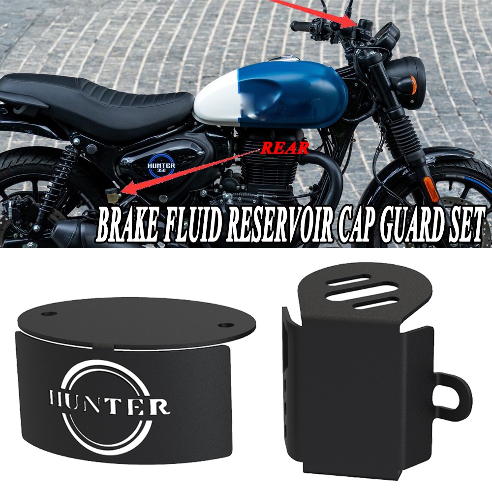 ♠Hunter350 Front and Rear Motor For Royal Enfield Hunter 350 Brake ...