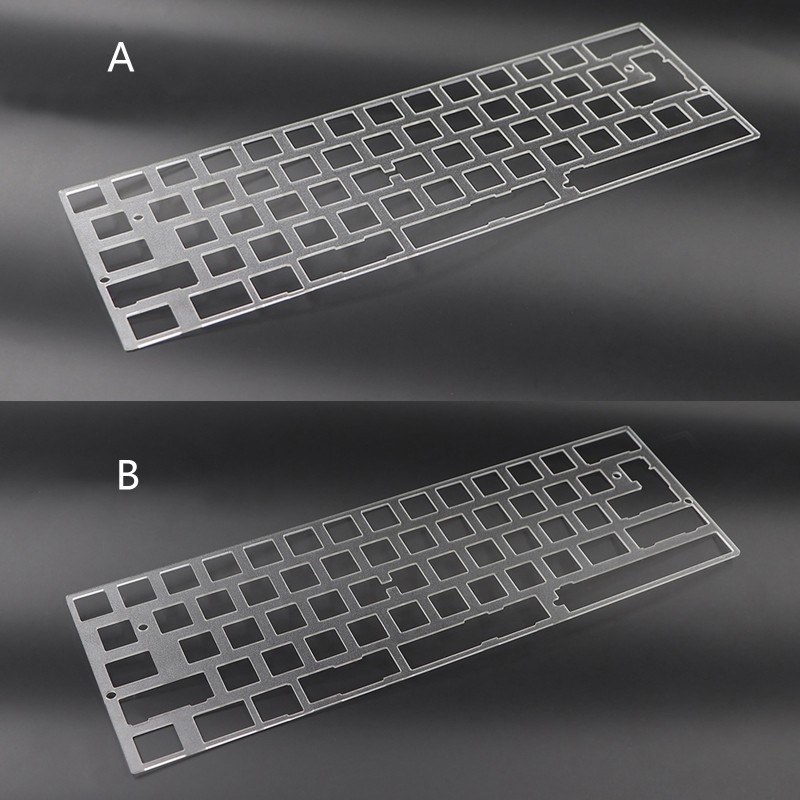 PC Plate Polycarbonate ANSI ISO Layout for Mechanical Keyboard PCB ...