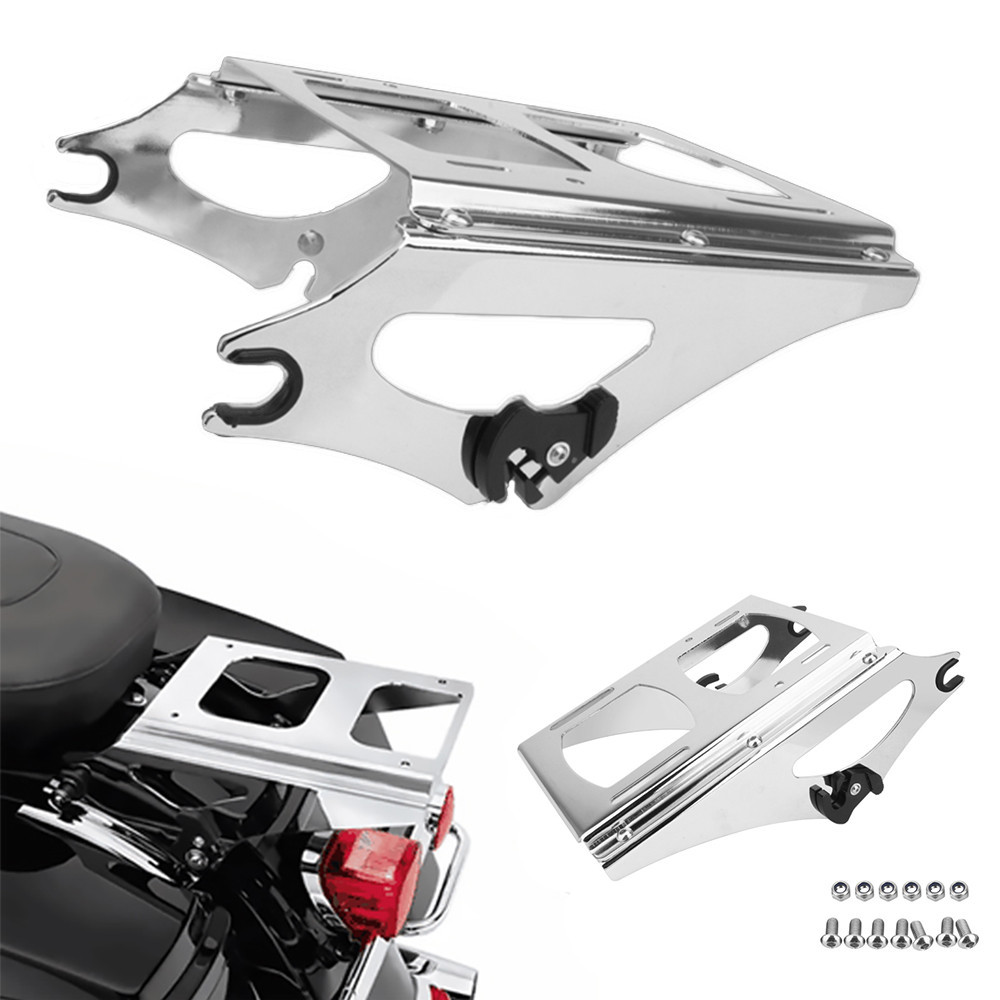 ☇Motorcycle Luggage Racks For Harley Touring Road Street Glide Road ...