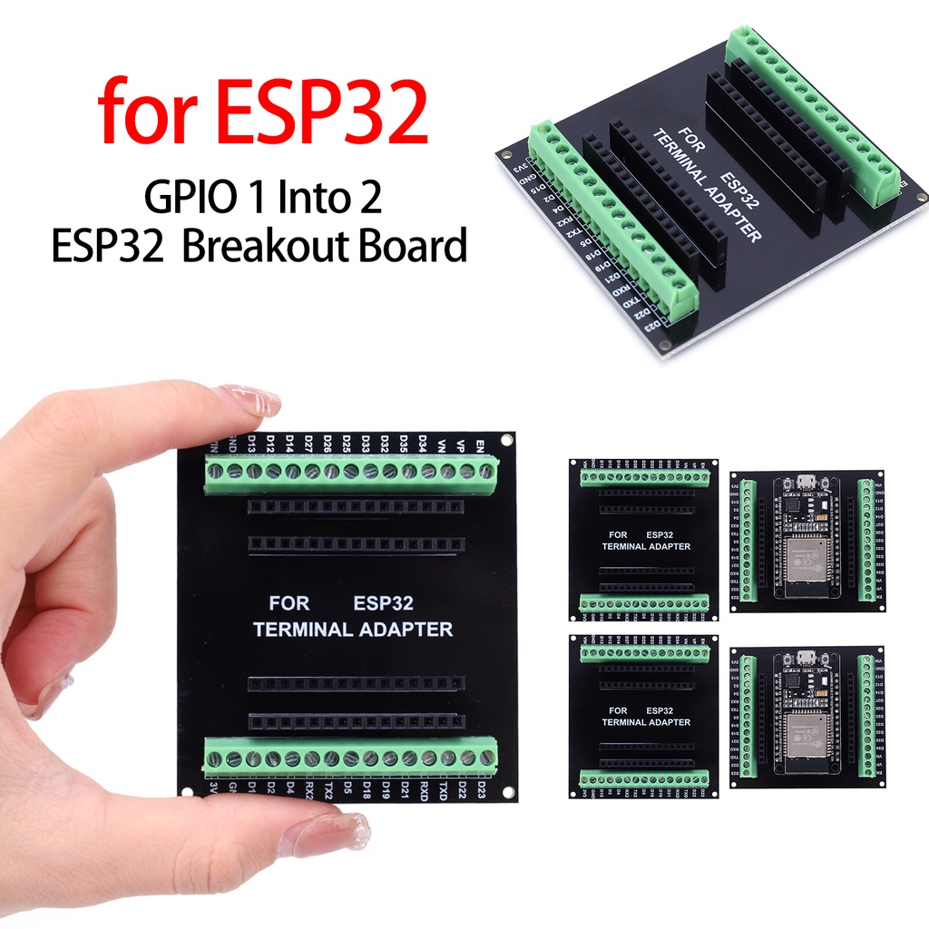 ~ESP32 Expansion Board GPIO 1 Into 2 Breakout Board for ESP32 CP2102 ... ~ESP32 Expansion Board GPIO 1 Into 2 Breakout Board for ESP32 CP2102 ...