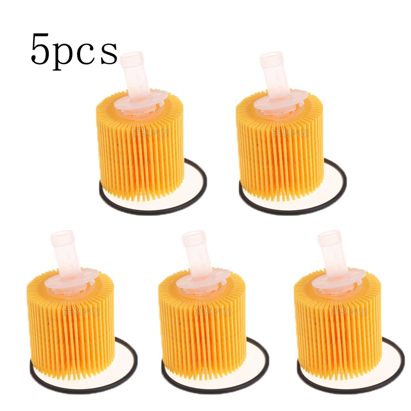 ⓛ5Pcs 04152-37010 Engine Oil Filter FOR TOYOTA LEXUS 1.8L OE：04152 ...