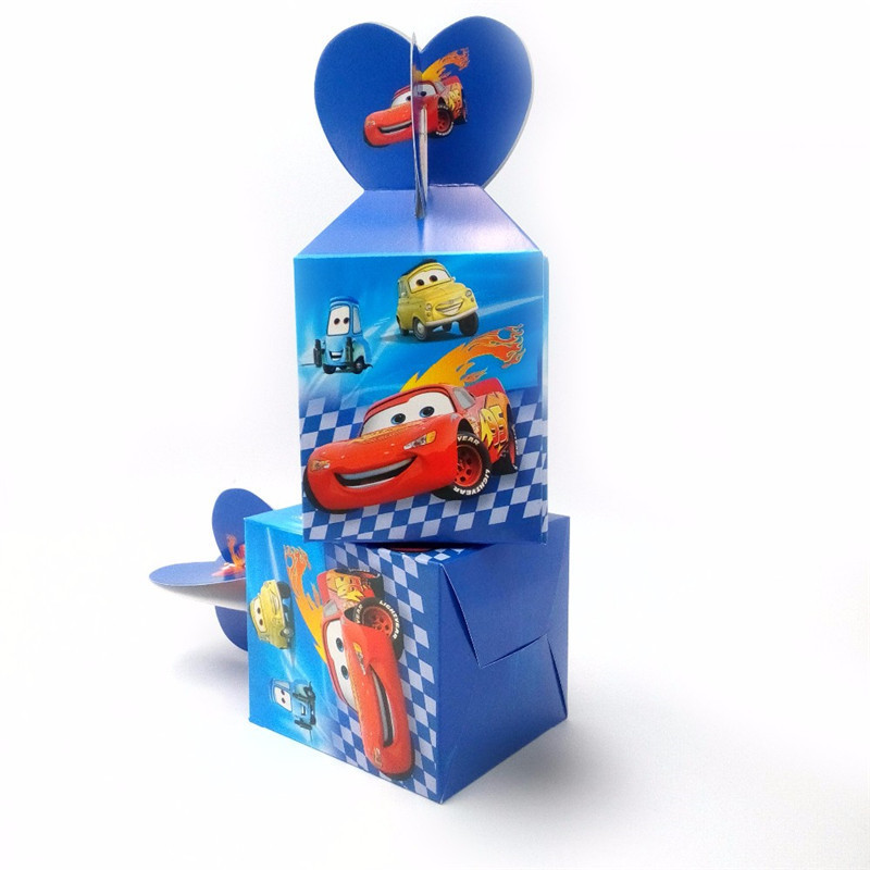 Disney Lightning McQueen Cars Theme Candy Box Kids Birthday Party ...