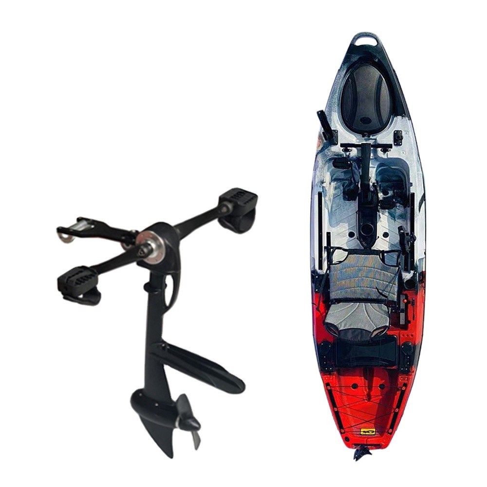 ⋛Water play equipment sit on top Pedal powered kayak with propeller ...