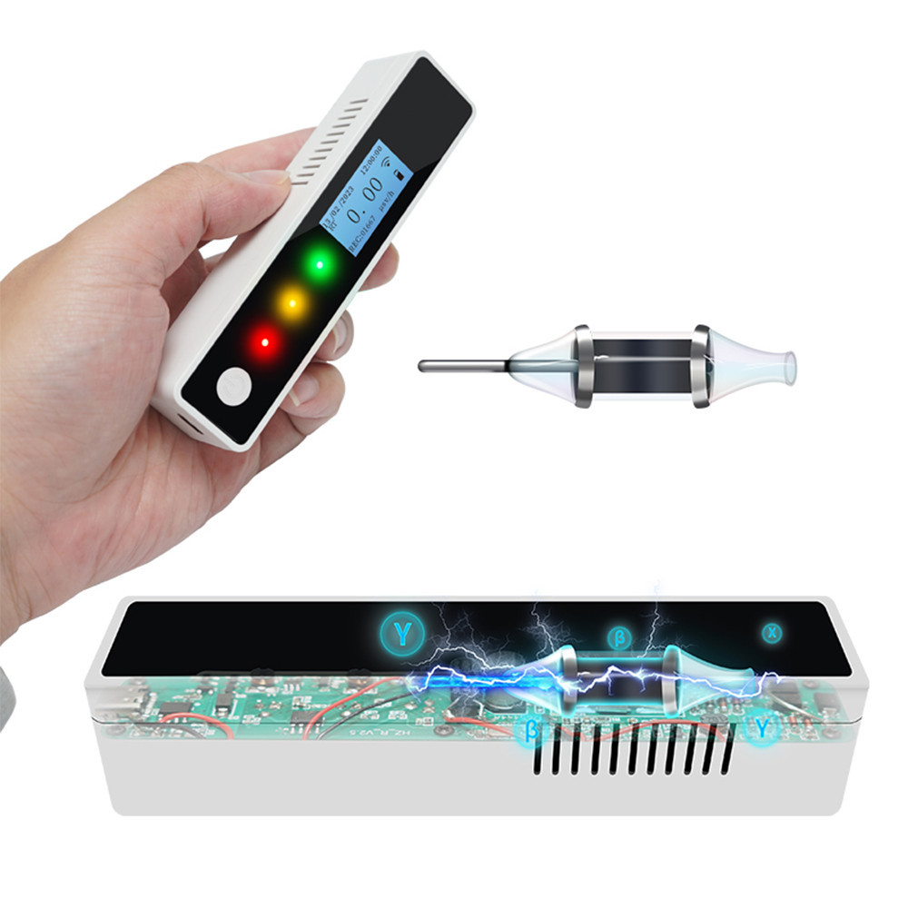 유DY003 WiFi Nuclear Radiation Detector Geiger Tube Household Radiation ...