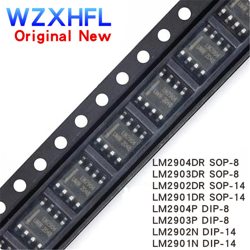 10Pcs LM2904DR SOP-8 LM2904 SOP LM2903DR LM2903 LM2902DR SOP-14 LM2902 LM2901DR LM2901 LM2904P ...