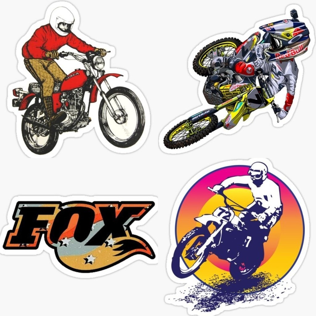 ☬BMX Skeleton Sticker Bike Freestyle Street Park Racing Stunt Motocross ...