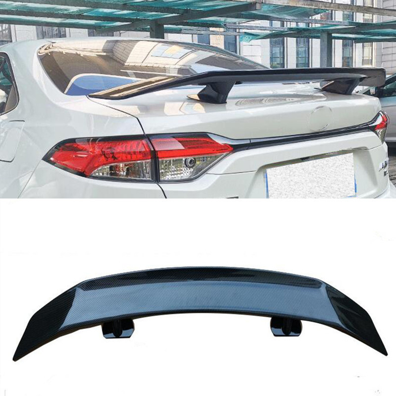 For NEW Toyota Corolla Japanese Cars Universal Spoiler Wing ABS Plastic ...
