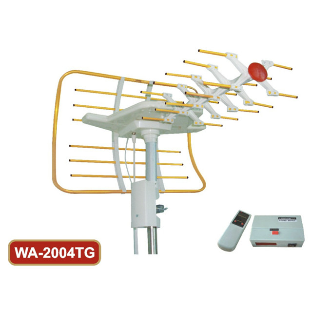 Model No.WA-2004TG High receiving rate directional remote-controlled vhf uhf tv yagi ...