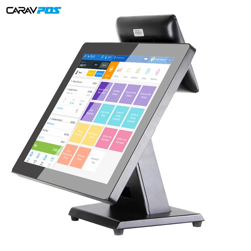 Pos hardware windows 15.6 inch cash register machine android pos ...