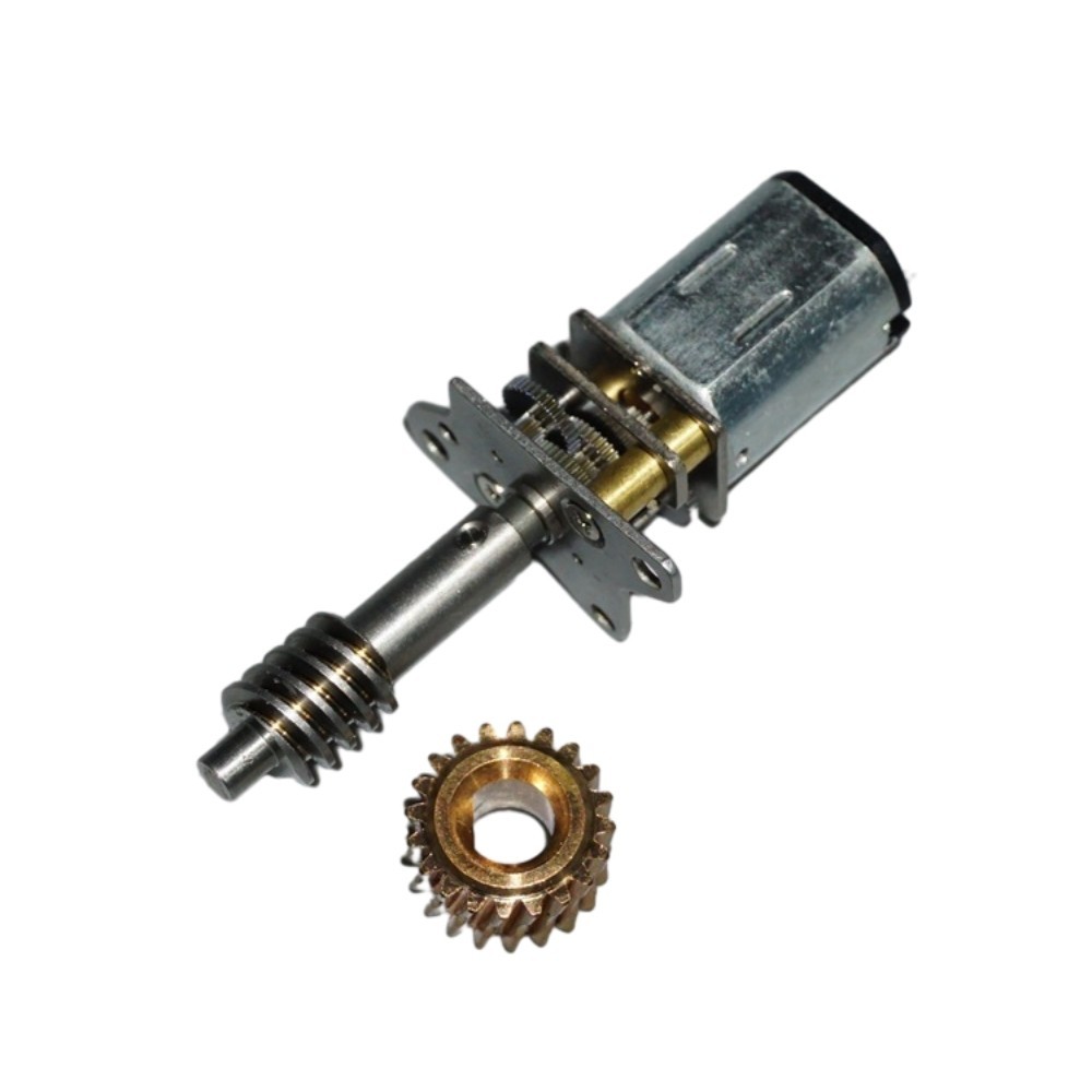 ⚖N20 Precision Micro Gear Motor 3V-6V All-Metal Gear Folding Landing ...