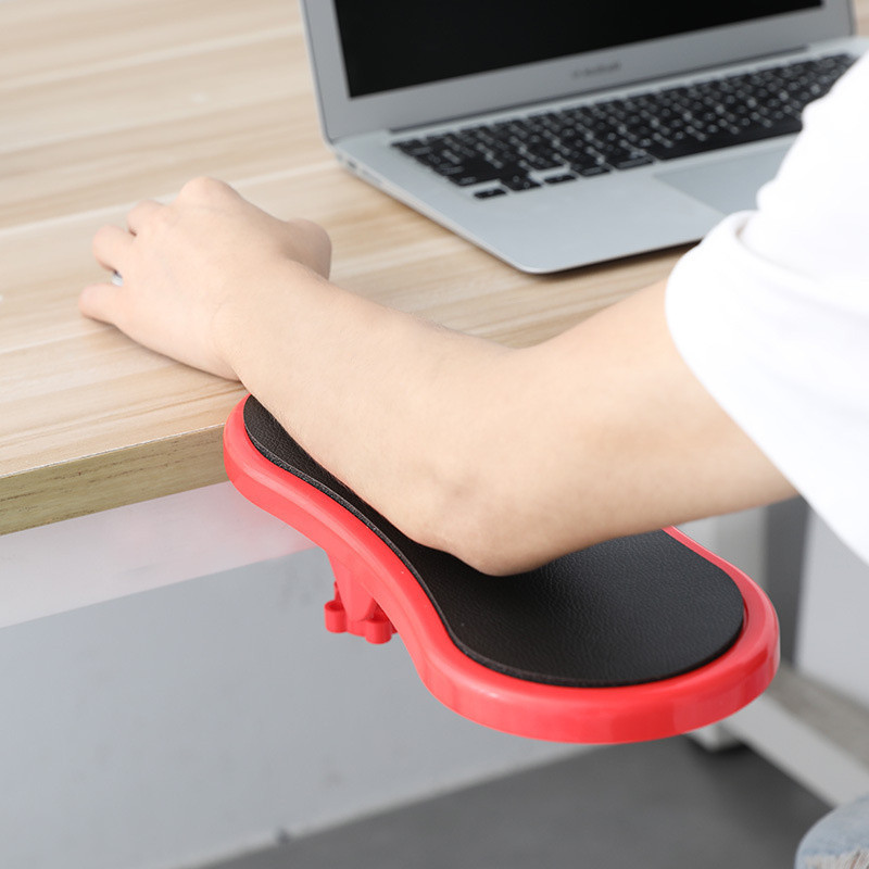 ๑Attachable Armrest Pad Desk Computer Table Arm Support Mouse Pads Arm ...