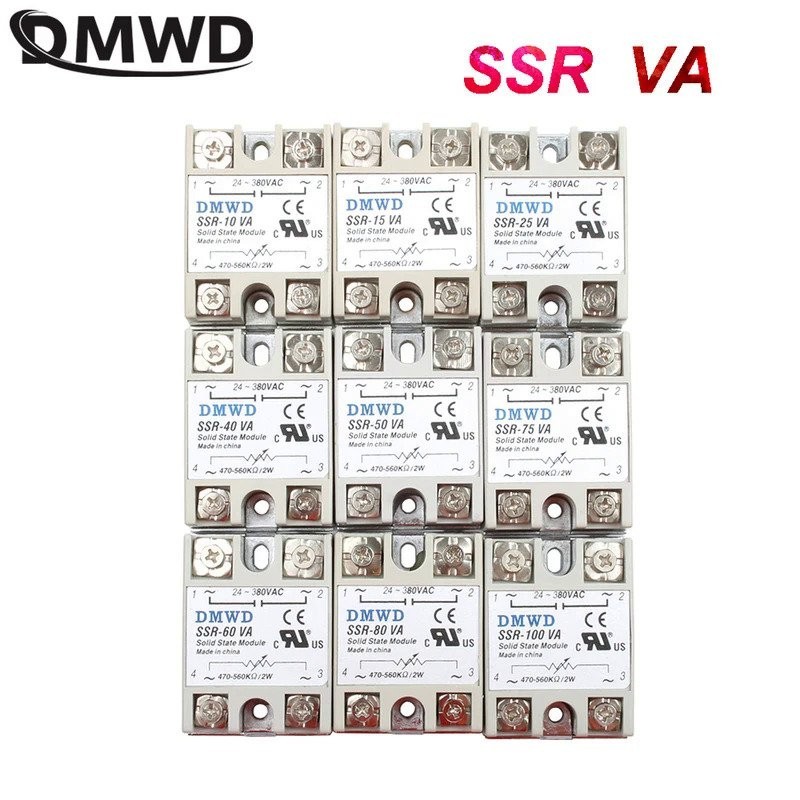 solid state relay SSR-50VA Industrial Solid State Relay Module SSR-10VA ...